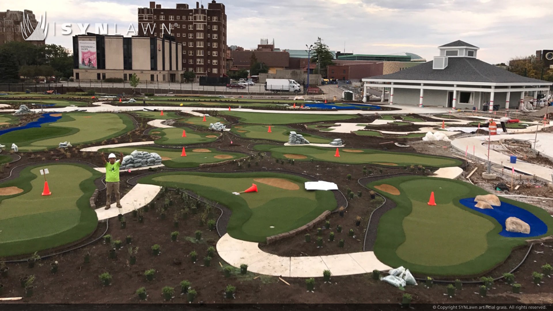 SYNLawn brings love of Golf to Indy Children's Museum | SYNLawn