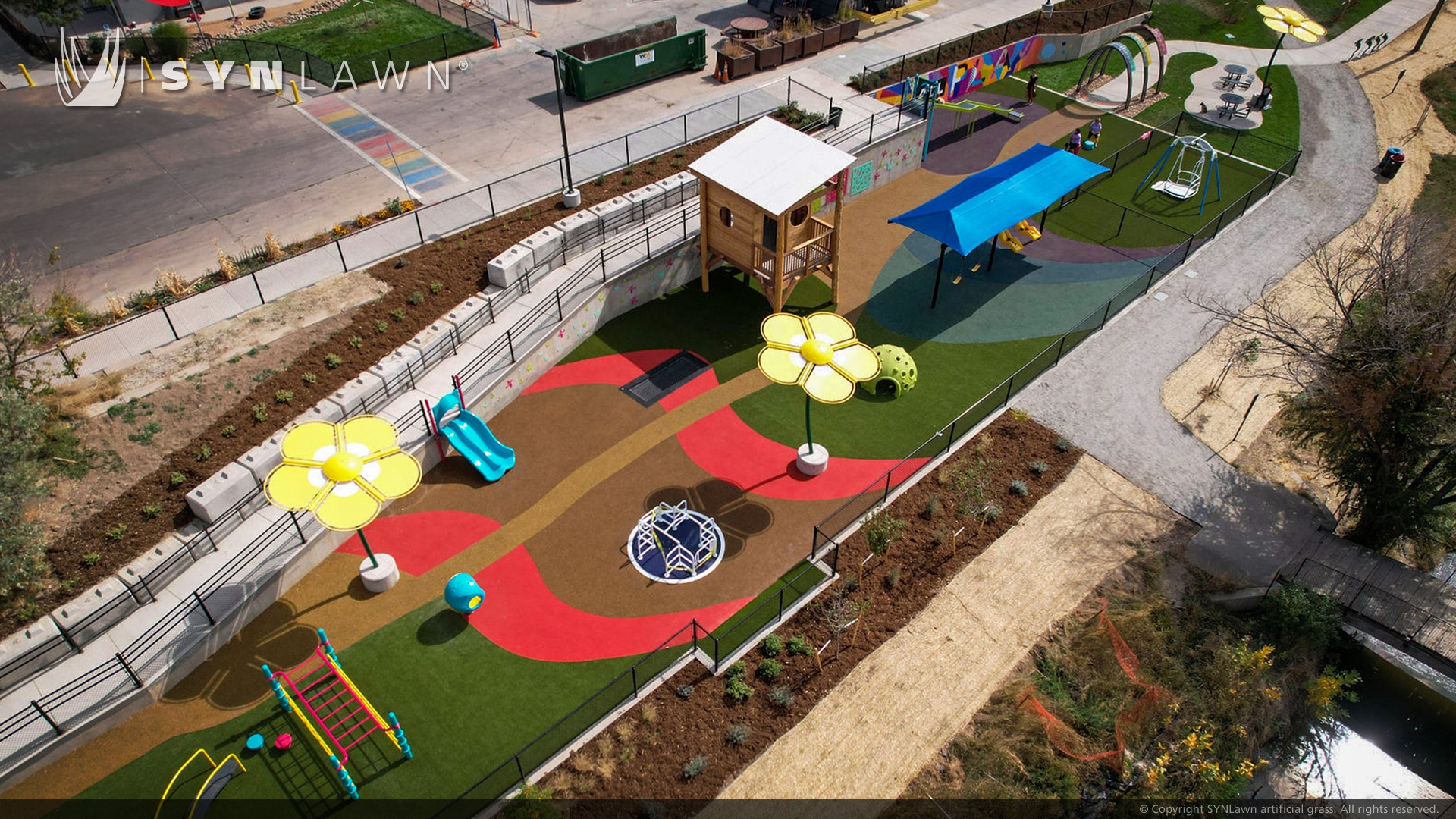 The LuBird's Light Foundation Completes All-Inclusive Playground for ...