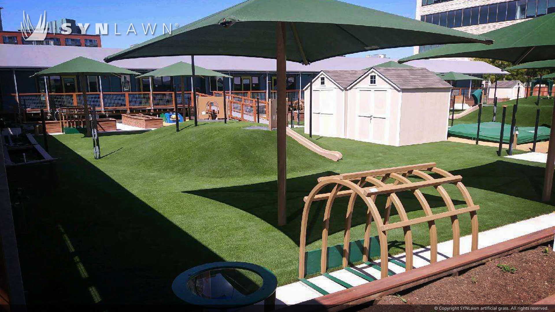 UCSF make playground upgrades with turf from SYNLawn | SYNLawn